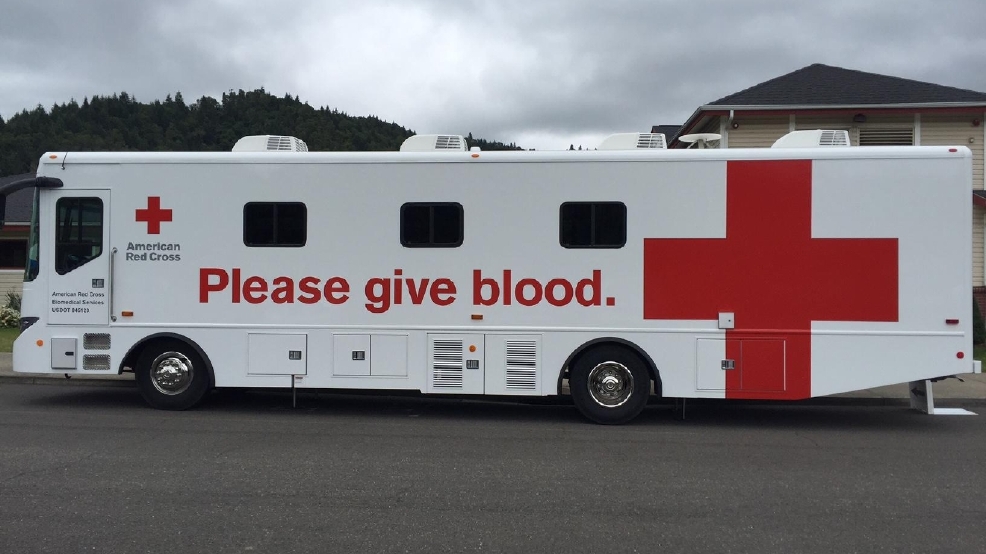 New 'bloodmobile' custom made for American Red Cross of Roseburg | KPIC