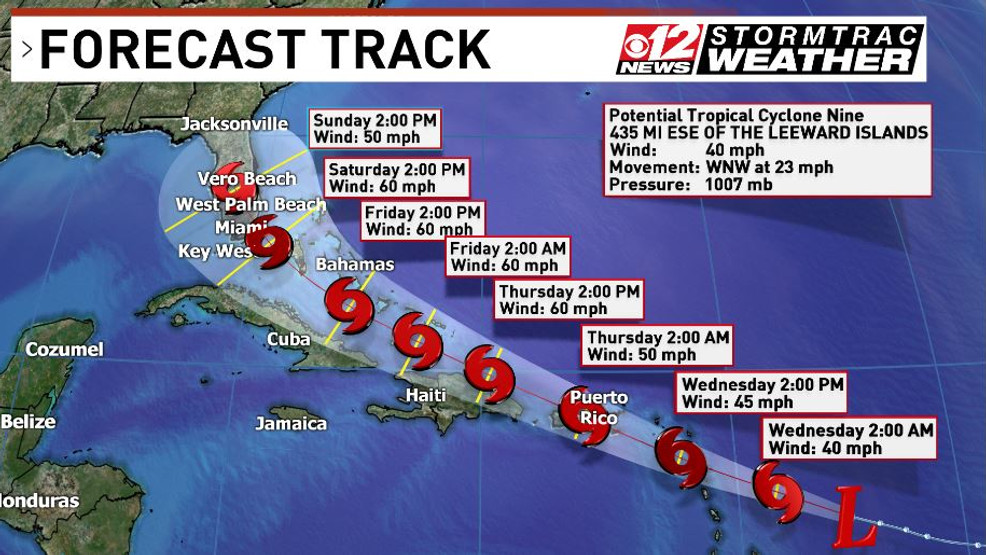 Tracking Tropical Storm Isaias in the making | WPEC