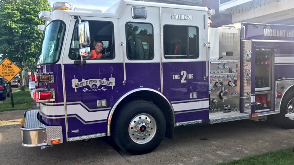 New, purple fire engine added to Martins Ferry streets | WTOV