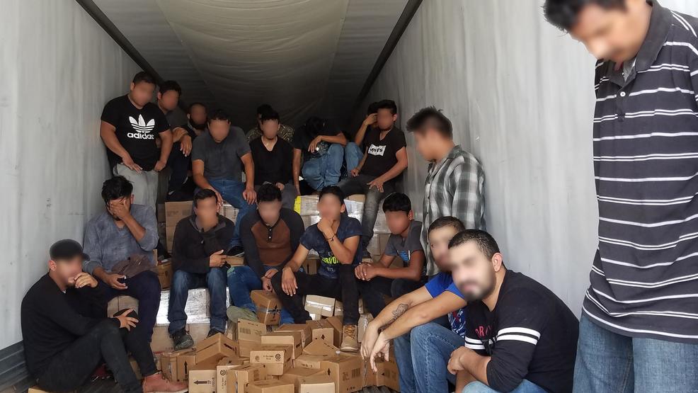 47 undocumented immigrants found in trailer in human smuggling attempt ...