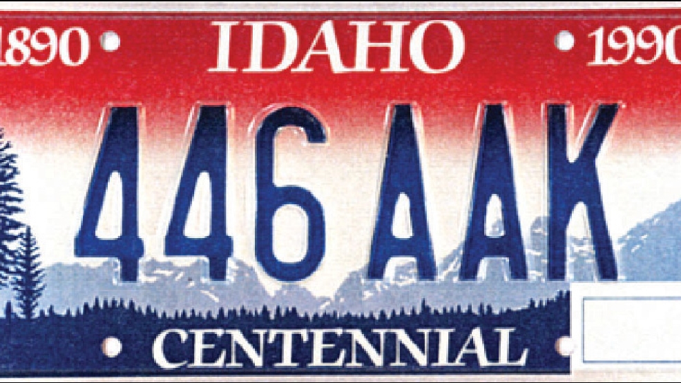 No more front end license plate? Idaho lawmaker wants to see the change ...