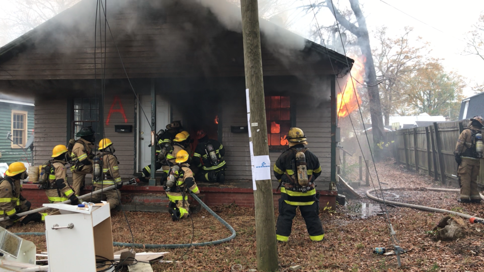 Greenville Fire Rescue firefighters uses two vacant houses to train ...